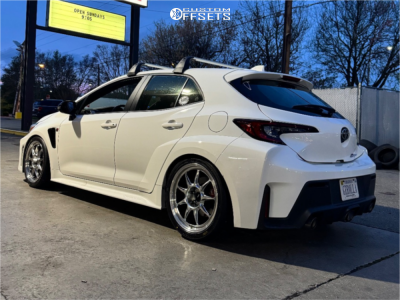 2025 Toyota GR Corolla with 18x9.5 25 Konig Countergram and 255/35R18 ...