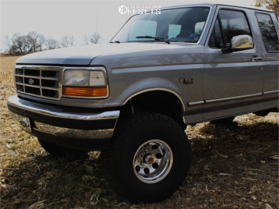 1994 Ford F-150 with 15x10 -47 Pro Comp Series 69 and 35/12.5R15 ...