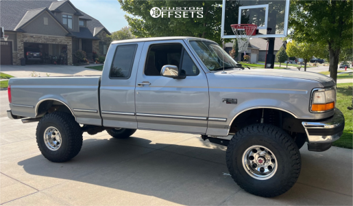 1994 Ford F-150 with 15x10 -47 Pro Comp Series 69 and 35/12.5R15 ...