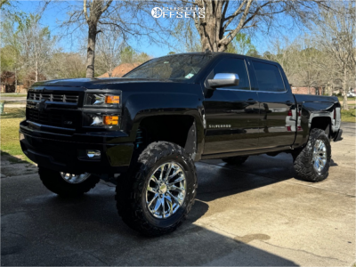 2014 Chevrolet Silverado 1500 with 20x9 28 Factory Reproductions Fr98 ...