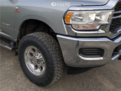 2020 Ram 2500 with 18x8 -6 Pro Comp Series 69 and 35/12.5R18 Toyo Tires ...