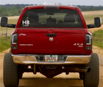 2006 Dodge Ram 2500 with 22x14 -76 Vision Brawl and 35/12.5R22 Toyo ...