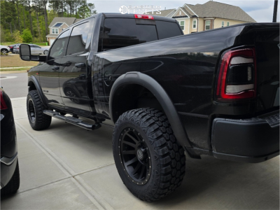 2020 Ram 2500 with 20x10 -19 Icon Alloys Compression and 35/12.5R20 RBP ...