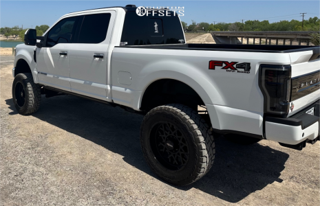 2020 Ford F-250 Super Duty with 22x10 -19 Vision Rocker and 37/12.5R22 ...