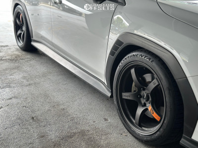 2023 Subaru WRX with 18x9.5 38 Gram Lights 57cr and 255/50R18 ...