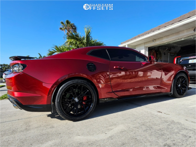 2021 Chevrolet Camaro with 20x10 25 Rohana Rfc3 and 285/30R20 Michelin ...