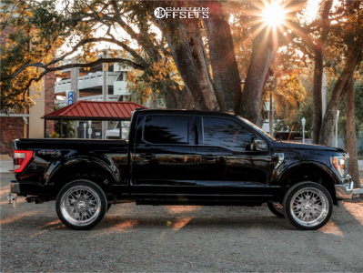 2023 Ford F-150 with 24x12 -40 American Force Locus Ss and 305/35R24 ...