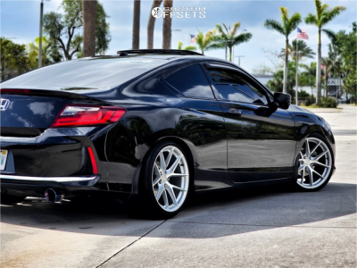 2017 Honda Accord with 19x9.5 35 Aodhan Aff7 and 245/35R19 Cooper Cobra ...