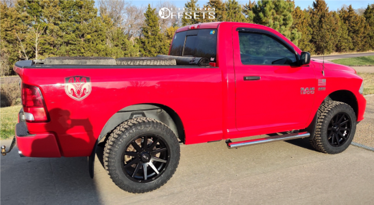 2014 Ram 1500 with 20x9 0 Alloy Ion Style 143 and 275/60R20 Radar ...