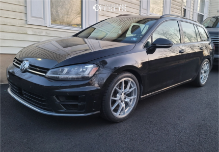 2017 Volkswagen Golf SportWagen with 18x8 45 Neuspeed Rse10 and 235 ...