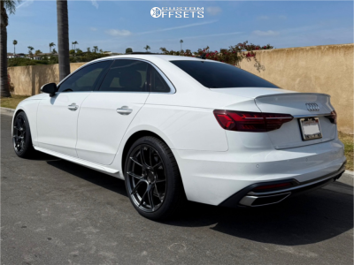 2021 Audi A4 Quattro with 19x9.5 35 Aodhan Ah11 and 255/35R19 ...