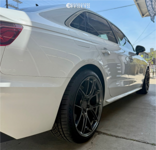 2021 Audi A4 Quattro with 19x9.5 35 Aodhan Ah11 and 255/35R19 ...