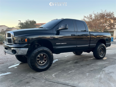 2005 Dodge Ram 2500 with 17x9 20 Raceline Avenger 2.0 and 37/12.5R17 ...