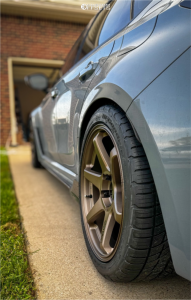 2024 Honda Civic with 18x9.5 45 Enkei T6r and 275/35R18 BFGoodrich G ...