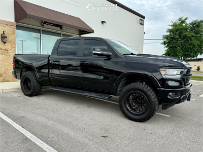 2022 Ram 1500 with 20x10 -18 Lock Offroad Wheels Krawler and 35/12.5R20 ...