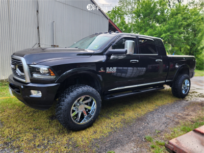 2018 Ram 2500 Wheel Offset Aggressive > 1" Outside Fender Suspension ...