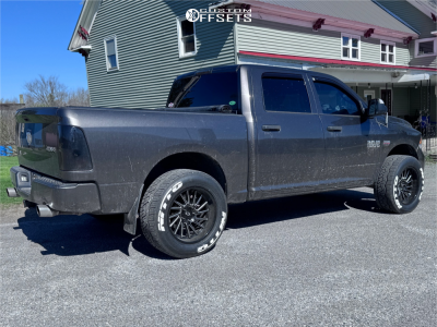2016 Ram 1500 with 20x10 -25 Vision Rapier and 305/55R20 Nitto Nt420v ...