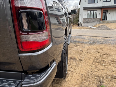 2022 Ram 1500 with 18x9 1 Fuel Rush and 285/70R18 BFGoodrich All ...