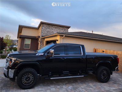 2025 GMC Sierra 2500 HD with 20x9 18 Mayhem Utopia and 275/65R20 Nitto ...