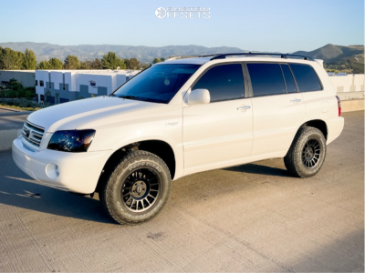 2007 Toyota Highlander with 16x7 30 Method MR707 and 235/70R16 Toyo ...