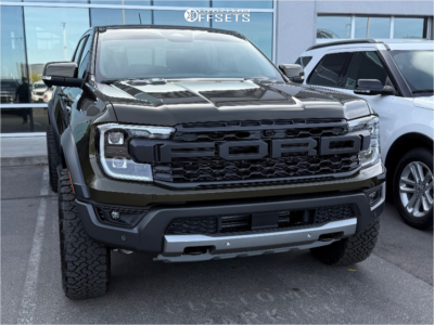 2025 Ford Ranger with 17x9 1 Fuel Covert and 285/70R17 BFGoodrich All ...