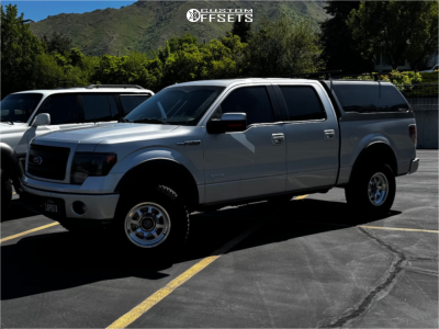 2013 Ford F-150 with 17x8.5 6 Icon Alloys Nuevo and 315/70R17 Goodyear ...