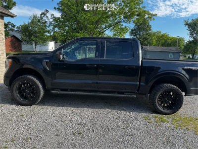 2022 Ford F-150 with 20x9 0 Anthem Off-Road Talon and 33/12.5R20 Falken ...