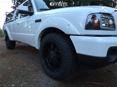 2011 Ford Ranger with 18x9 12 G-FX Tr12 and 265/60R18 Atturo Trail ...