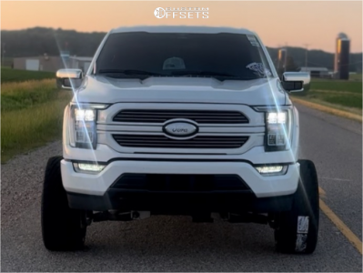 2023 Ford F-150 with 24x12 -44 Axe Offroad Kratos and 305/35R24 Venom ...