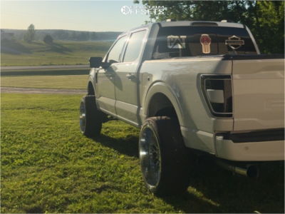 2023 Ford F-150 with 24x12 -44 Axe Offroad Kratos and 305/35R24 Venom ...