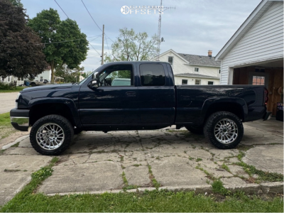 2005 Chevrolet Silverado 2500 HD with 20x10 -25 Vision Rapier and 285 ...