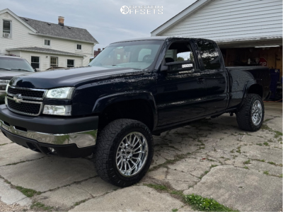 2005 Chevrolet Silverado 2500 HD with 20x10 -25 Vision Rapier and 285 ...