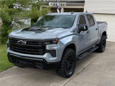 2024 Chevrolet Silverado 1500 with 20x9 1 Fuel Injector and 35/12.5R20 ...