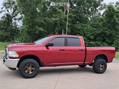 2012 Ram 2500 with 17x9 0 Mickey Thompson Canyon Pro and 285/70R17 ...