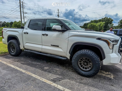 2022 Toyota Tundra with 17x9 0 Lock Offroad Wheels Yosemite and 35/12 ...