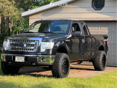 2013 Ford F-150 Wheel Offset Super Aggressive 3"-5" Leveling Kit | 3322189 | ARKON OFF-ROAD