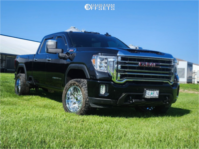 2020 GMC Sierra 2500 HD with 20x10 -25 Vision Brawl and 33/12.5R20 ...