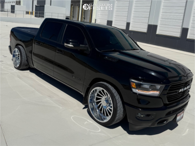 2020 Ram 1500 with 22x12 -51 ARKON OFF-ROAD Caesar and 285/35R22 Venom ...