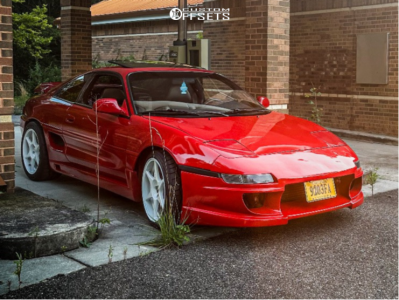 1991 Toyota MR2 with 17x8 35 Stage Wheels Knight and 215/40R17 Falken ...