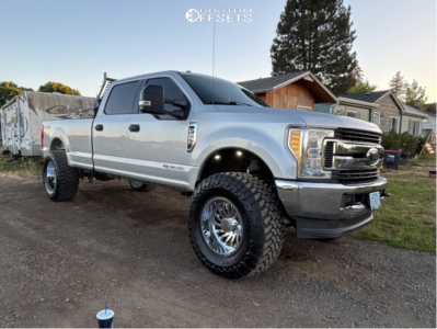 2017 Ford F-250 Super Duty Wheel Offset Super Aggressive 3"-5 ...
