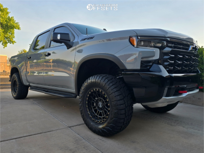2025 Chevrolet Silverado 1500 with 18x9 0 DTS 603sb and 35/12.5R18 RBP ...