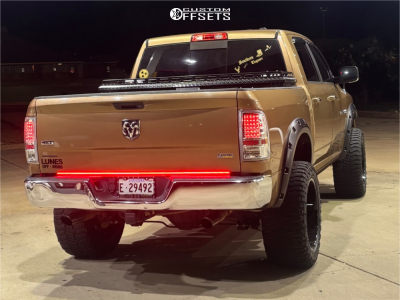 2012 Ram 1500 with 22x12 -51 Vision Rapier and 35/13.5R22 Radar ...