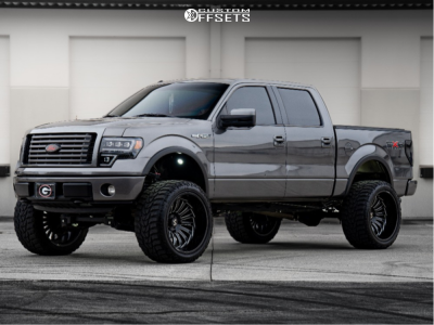2011 Ford F-150 with 24x14 -81 ARKON OFF-ROAD Caesar and 36/14.5R24 ...