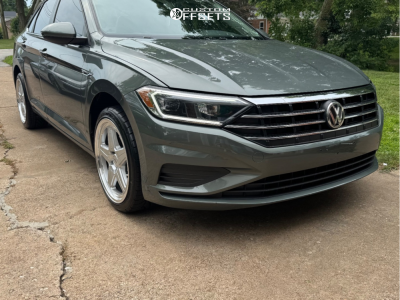 2019 Volkswagen Jetta with 18x8.5 42 Voxx Nesso and 225/40R18 Nitto Neo ...