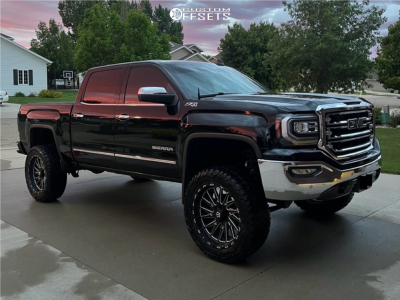 2016 GMC Sierra 1500 with 22x10 -19 TIS 547bm and 35/12.5R22 Mickey ...