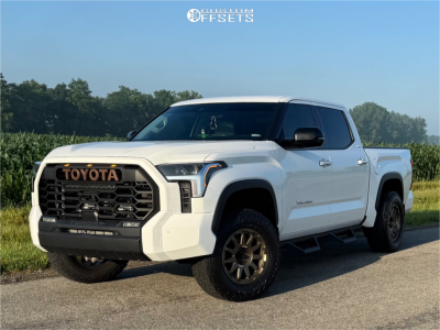 2023 Toyota Tundra with 18x9 0 Enkei Trail-cross and 33/12.5R18 Falken ...