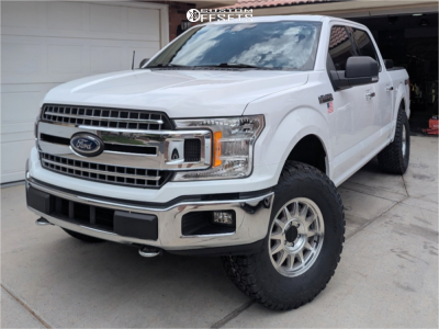 2019 Ford F-150 Wheel Offset Slightly Aggressive Leveling Kit | 3353043 ...