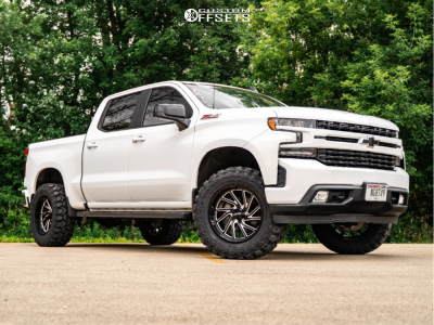 2019 Chevrolet Silverado 1500 with 20x10 -25 ARKON OFF-ROAD Kennedy and ...