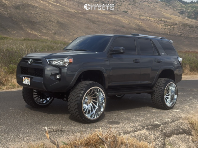 2024 Toyota 4Runner with 24x14 -81 ARKON OFF-ROAD Caesar and 33/13.5R24 ...