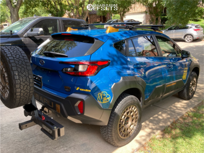 2024 Subaru Crosstrek with 17x8 38 DX4 Pocket and 225/65R17 Toyo Tires ...
